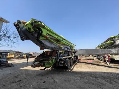 China Used Construction Machine 2018 Zoomlion 56m Concrete Pump Truck with Spare Parts for sale