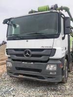 China 2018 Zoomlion 56m Concrete Pump Mercedes Benz Truck with Vibrating Amplitude 2.6mm for sale