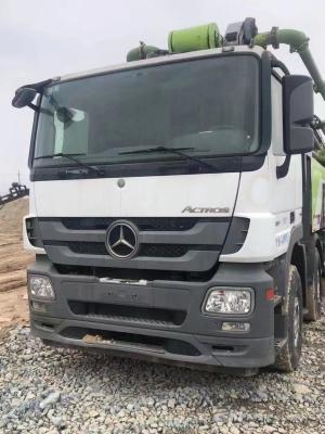 China 2018 Zoomlion 56m Concrete Pump Mercedes Benz Truck with Vibrating Amplitude 2.6mm for sale