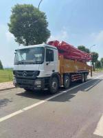 China 2013 52m Concrete Pump Mercedes Benz Truck Vibrating Amplitude 2.6mm Feeding Height 1540 for sale