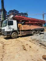 China 2.6mm Vibrating Amplitude Cylinder Type 46m Concrete Pump Truck for Heavy Equipment in 2011 for sale