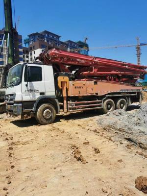 China 2.6mm Vibrating Amplitude Cylinder Type 46m Concrete Pump Truck for Heavy Equipment in 2011 for sale