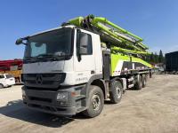 China Used 44000kgs Zoomlion 56m Concrete Pump Truck for Engineering Construction Machinery for sale