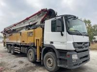 China Structure Cylinder Type 2020 Xg 62m Orange Concrete Boom Pump for Heavy Equipment for sale