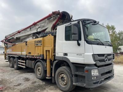 China Structure Cylinder Type 2020 Xg 62m Orange Concrete Boom Pump for Heavy Equipment for sale