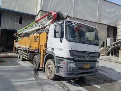 China HB58V 2019 Xg 58m Secondhand Concrete Boom Pump Pipeline for Vibrating Amplitude 2.6mm for sale