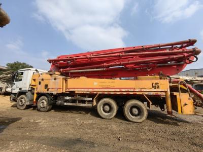 China Used 46m Putzmeister Concrete Pump Truck on Mercedes Benz Heavy Equipment 37490kgs for sale