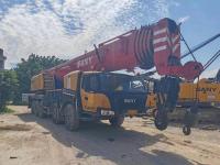 China ISO9001 Certified 160ton All-Terrain Mobile Crane Folding Design for Heavy Lifting for sale