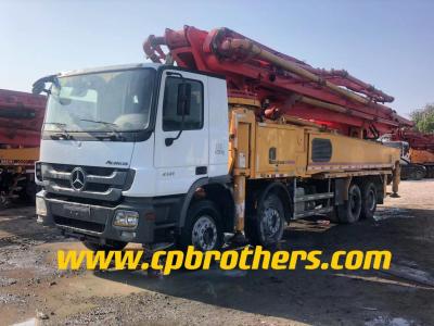 China Semi-Dry Shotcrete 2013 Puz 53/56m Concrete Pump Truck for Your Construction Needs for sale