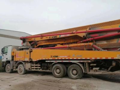 China Advanced Technology 2017 Orange Mercedes Benz Heavy Equipment 52m Concrete Pump Truck for sale
