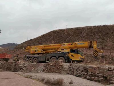 China Excellent Performance Folding 2014 XCT 80T Truck Crane Mobile Crane All Terrain Crane for sale
