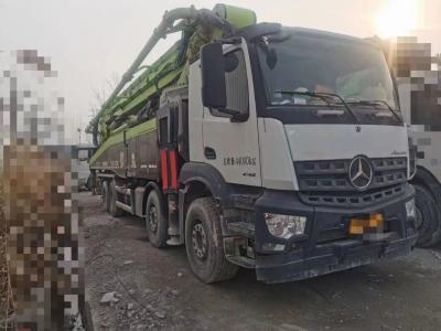 China ZLJ5441THB Orange 62m Cement Pump Concrete Pump Truck for Building Construction for sale