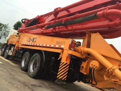 China 2007 Used Concrete Pump Truck 45m with 1540mm Feeding Height and Cylinder Type for sale