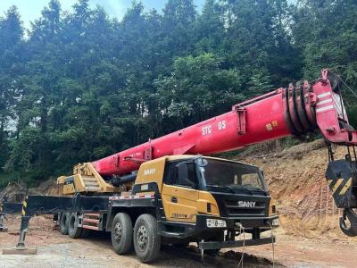 China Used 75T Truck Crane Construction Machinery Truck-Mounted Telescopic Crane Mobile Crane for sale