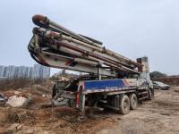 China Cylinder Type Concrete Pump 2013 Used Heavy Equipment Zoomlion 37m Cement Pump for sale