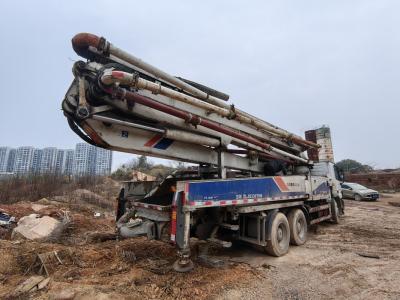 China Cylinder Type Concrete Pump 2013 Used Heavy Equipment Zoomlion 37m Cement Pump for sale