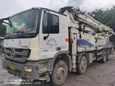 China Concrete Boom Pump Used Heavy Equipment 2012 Zml 49m Concrete Pump on Benz Truck for sale