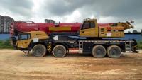 China Maximum Lifting Height 40m Stc1000A 100t Truck Crane Mobile Crane All Terrain Crane for sale