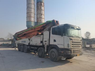 China 2014 Zml 63m Concrete Pump Truck Concrete Boom Pump Heavy Equipment Used and Durable for sale
