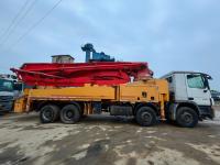China 34800kgs Semi-Dry Shotcrete 2012 Putzmeister 46m Concrete Pump Truck for Big Projects for sale