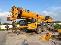 China XG 90T 2019 Truck Crane 90% Near Condition 100t Mobile Crane Hydraulic Truck Mounted Crane for sale