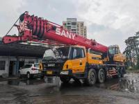 China After-sales Service 2013 Stc750s 75t Truck Crane Used Mobile Crane Hydraulic Crane Orange for sale