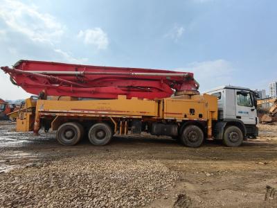 China 2.6mm Vibrating Amplitude Semi-Dry Shotcrete Concrete Boom Pump for Construction Work for sale