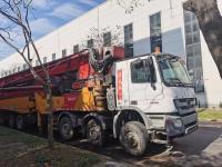 China 2013 Sy 72m Concrete Boom Pump on MB Truck Vibrating Amplitude 2.6mm for Your Product for sale
