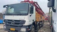China 2014 Putzmeister 56m Concrete Pump on Benz Used with Spare Parts in Good Condition for sale
