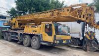 China 2012 Xg Qy50-2 50t Truck Crane Mobile Crane Lifting Crane Orange Color 4 Shaft Number for sale