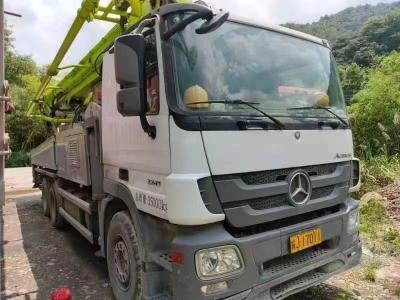 China Hydraulic Machining Process 2019 Zoomlion 49m Truck Pump on Benz Spare Parts Avaliable for sale