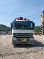 China Smooth and Fast 2018 Sany 47M Concrete Pump on Benz Euro V with Feeding Height 1540 for sale