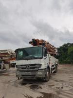 China 2014 Zoomlion 49 Meter on Benz with Cylinder Type Structure and Feeding Height 1540 for sale