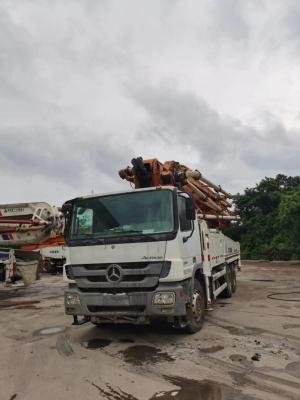 China 2014 Zoomlion 49 Meter on Benz with Cylinder Type Structure and Feeding Height 1540 for sale