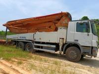 China Used 2013 Zoomlion 47 Meter on Benz Structure Cylinder Type Used for sale