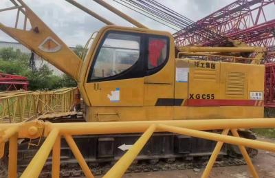 China Xg 55 Tons Hook Two Cranes Used Truck Crane Equipment in 2013 with Folding Feature for sale