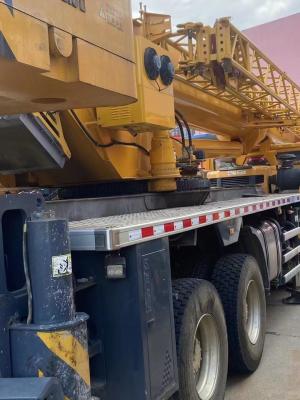 China Economical and Affordable 2021 Xg 50t Truck Crane Telang Mobile Crane with 4 Shafts for sale