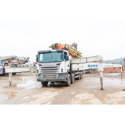 China 2019 Zoomlion 63m Concrete Boom Pump Heavy Equipment with Vibrating Amplitude of 2.6mm for sale