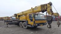 China 2009 Xc Mg Used 50ton Truck Crane Heavy Equipment Hoist Crane Maximum Lifting Weight 16t for sale