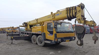 China 2009 Xc Mg Used 50ton Truck Crane Heavy Equipment Hoist Crane Maximum Lifting Weight 16t for sale