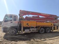 China Putzmeister 38m Concrete Equipment Truck Mounted Concrete Pump 1400mm Feeding Height for sale