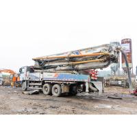 China Machining Process Hydraulic 33000kgs Zoomlion 47m Concrete Boom Pump and Mixing Plant for sale