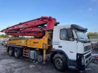 China 2012 37m Sy Concrete Pump on Vo. L. Vo Truck Concrete Boom Pump Used Heavy Equipment for sale