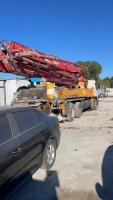 China 2012 37m Sy Concrete Pump on Vo. L. Vo Truck Concrete Boom Pump Used Heavy Equipment for sale