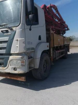China 37m Sy Concrete Pump Truck 2018 Used Heavy Equipment with Machining Process Hydraulic for sale