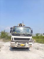 China Used Heavy Equipment 2010 37m Zml Concrete Pump on Isu. Zu Truck Concrete Boom Pump for sale