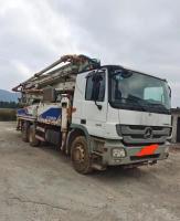China 120m 178 Concrete Pump on Bz Truck Concrete Boom Pump Used Heavy Equipment 2012 38m Zml for sale