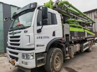China Zoomlion 38m Used Concrete Pump Truck for Construction Machinery Feeding Height 1540 for sale
