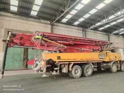 China Heavy Machinery Zoomlion Putzmeister 56m Concrete Boom Pump Truck Productivity 180m 178 for sale