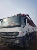 China Good Condition 2011 Putzmeister 56m Used Concrete Boom Pump Truck Semi-Dry Shotcrete Type for sale